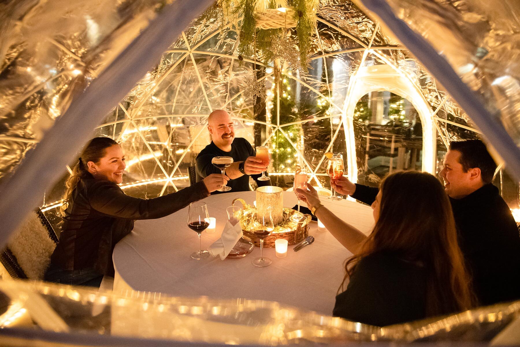Beachside Dome Dining