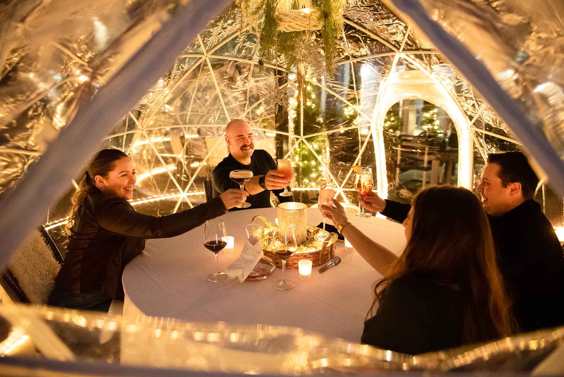 Beachside Dome Dining